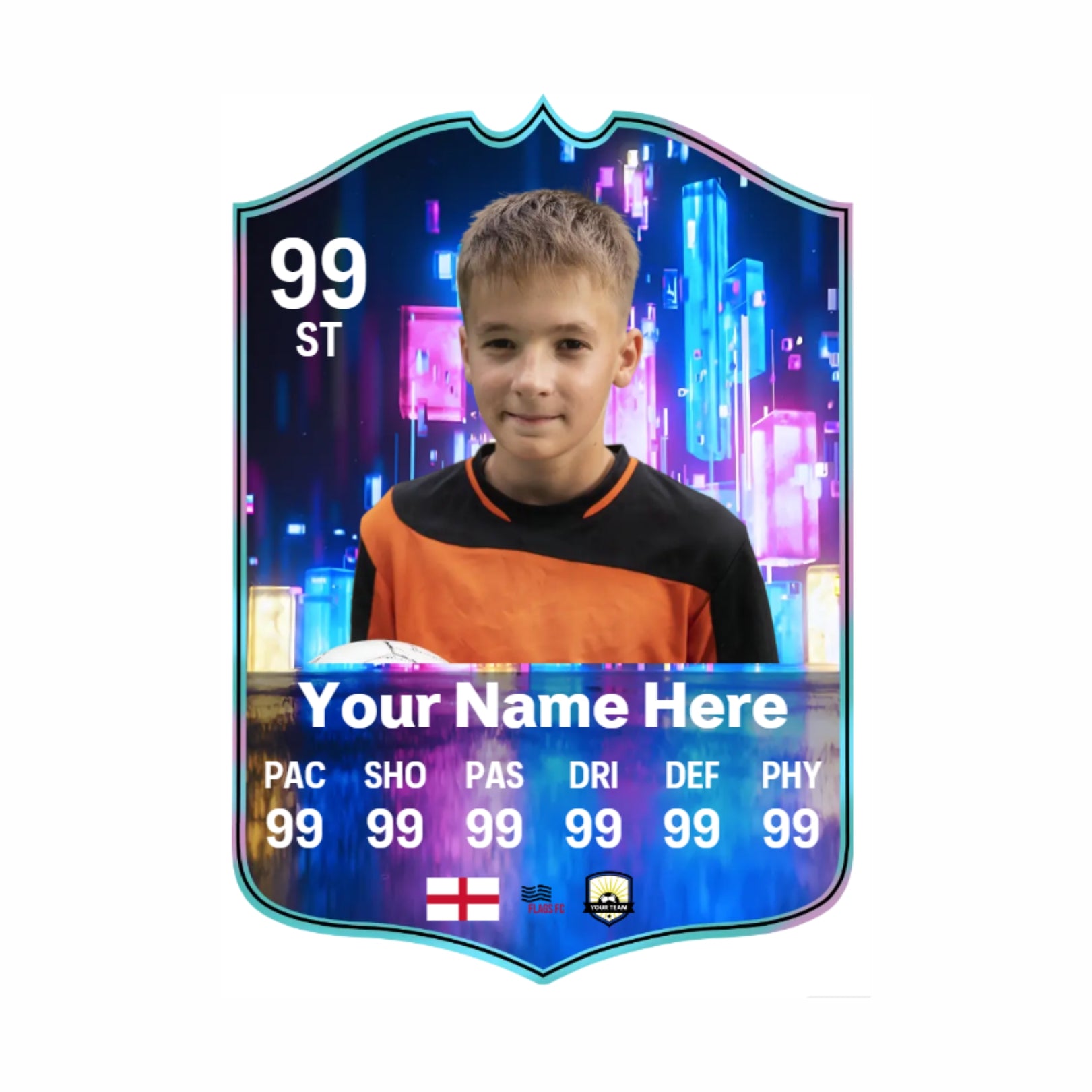 Personalised FC26 Flashback Card – Flags FC